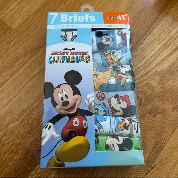 Disney | Accessories | Disney Mickey Mouse Briefs Kids 4t | Poshmark